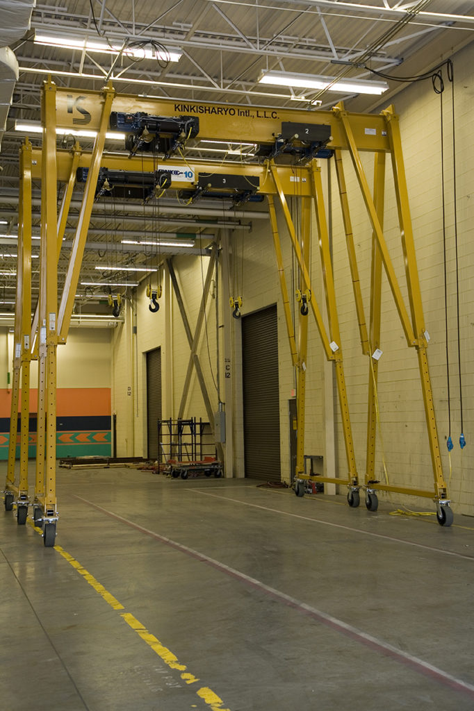 T-Series Gantry Cranes - Spanco