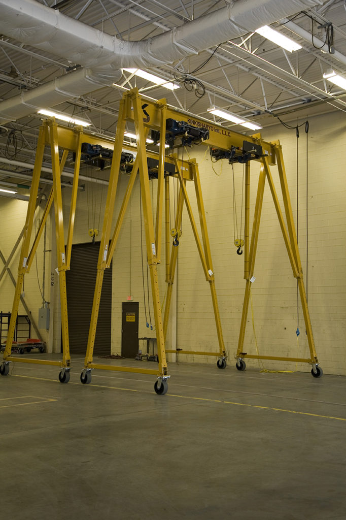 USA-Made T-Series Gantry Cranes | OSHA & ANSI Compliant