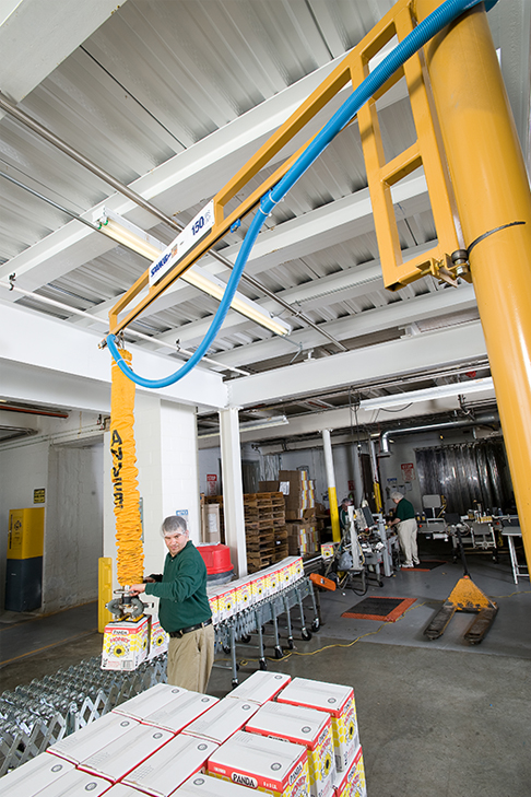 Freestanding Workstation Jib Cranes | USA Made