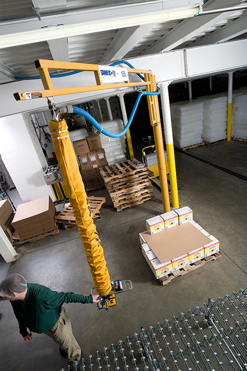 Freestanding Workstation Jib Cranes | USA Made