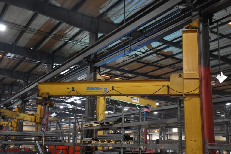 Haunch Option Available for 200/201 Series of Ceiling Mounted Jib Crane ...